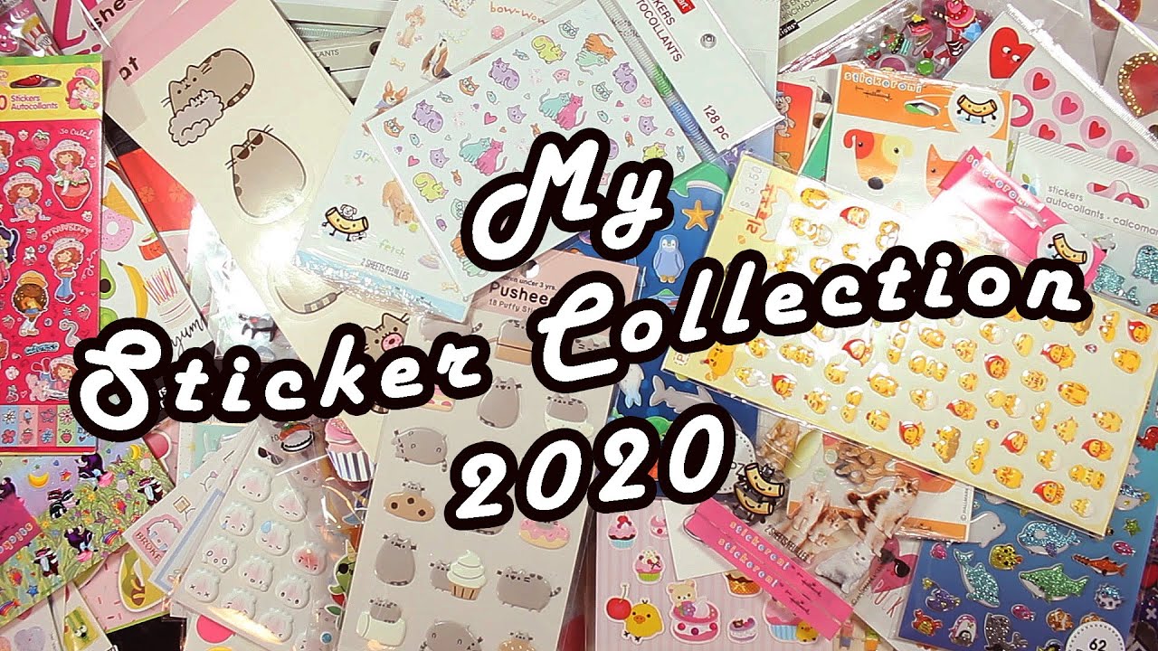 My GIANT Sticker Collection !