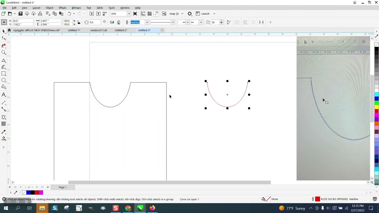 Corel Draw Tips & Tricks Reduce nodes of part of a Object