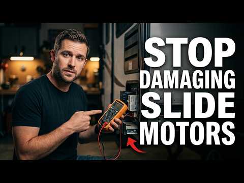 When do I release my RV slide-out button? - California RV Specialists