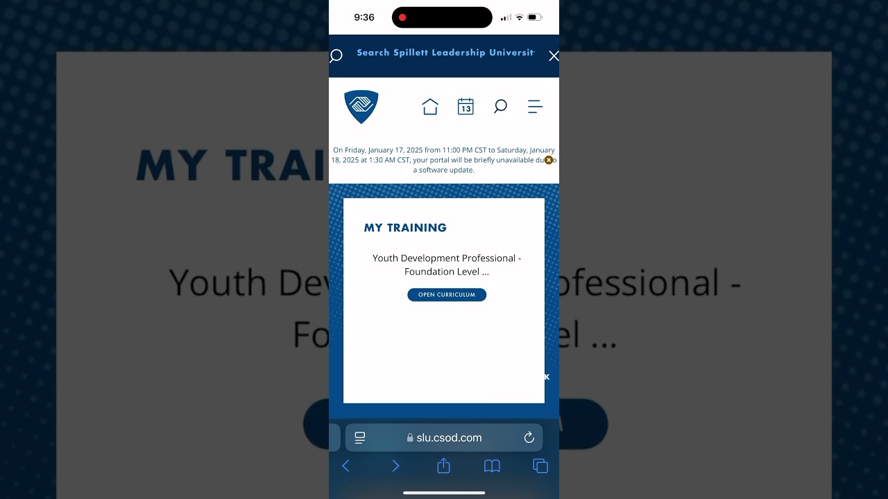 Quick tutorial on how to access bgca.net YDP trainings.