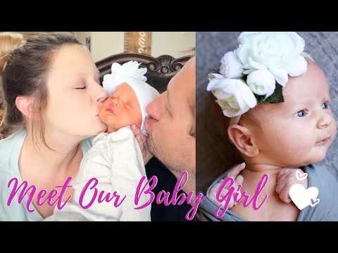MEET OUR BABY GIRL!!! // OUR BABY'S OFFICIAL NAME REVEAL // BABY 10 DAY UPDATE