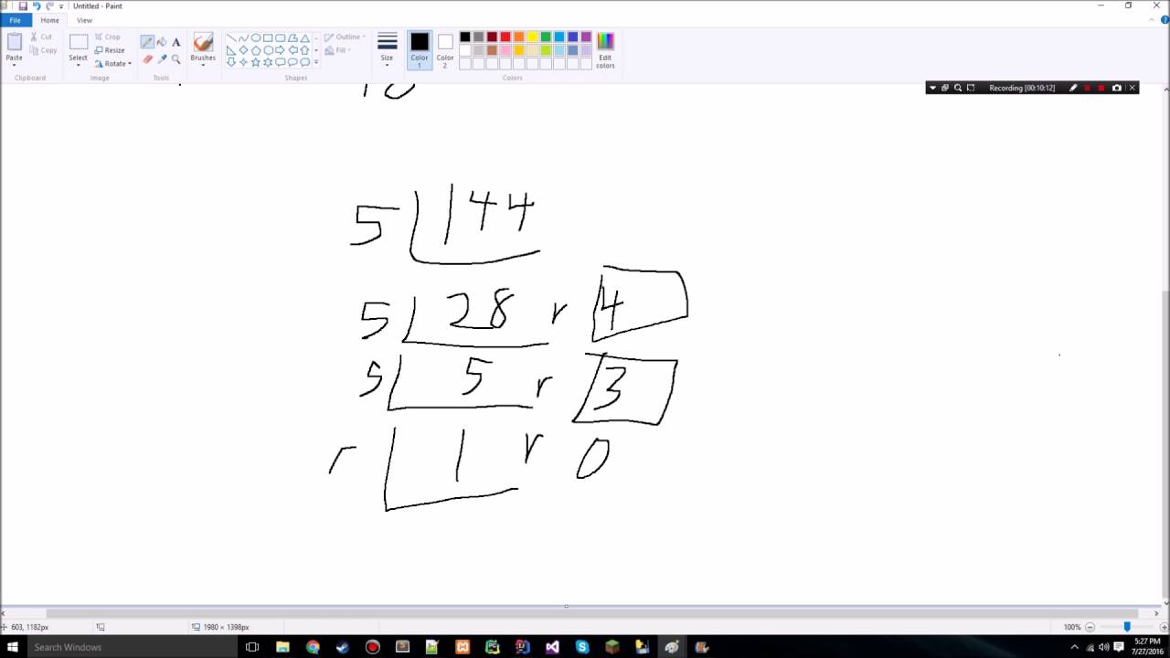 Java and AP Computer Science Tutorial 3: Converting Decimal to Base N