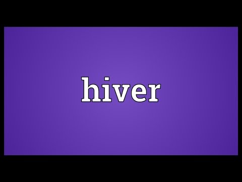 Hiver Meaning