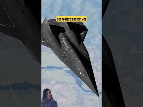 🚀 Mach 6 Fastest Jet 🤯 #shorts