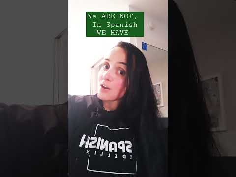Don't say "I am ..." | Use I have instead ! Spanish way