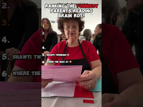 Ranking The Funniest Parents Reading Brain Rot!