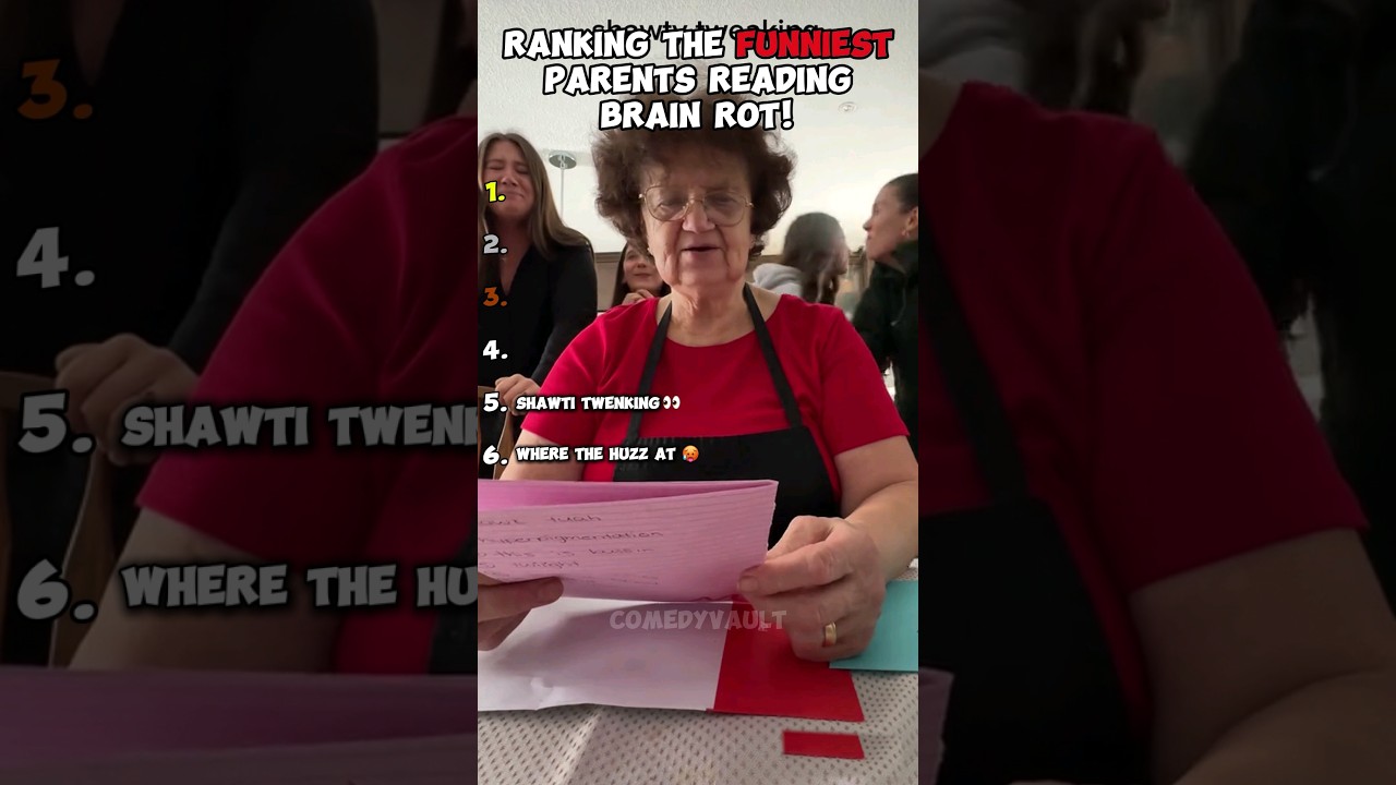 Ranking The Funniest Parents Reading Brain Rot!