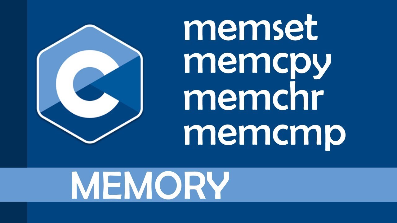 Memory manipulation functions in C
