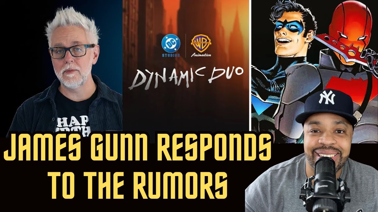 DC’s Dynamic Duo Animated Film — James Gunn Addresses the Rumors