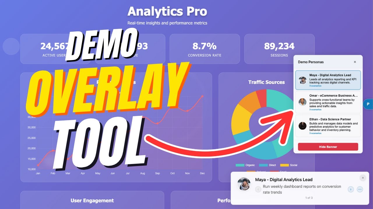 Chrome Extension:  Demo Overlay Tool