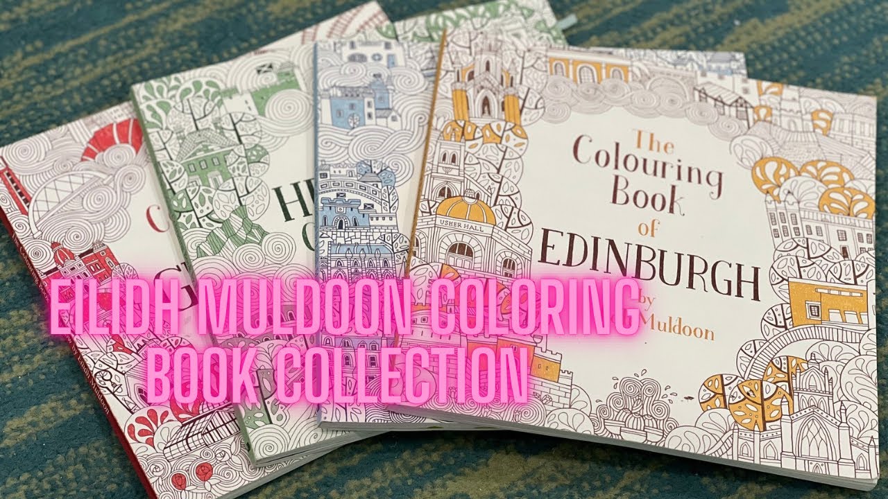 Eilidh Muldoon Colouring Book Collection & Pages - Viewer Request! / Adult Coloring 
