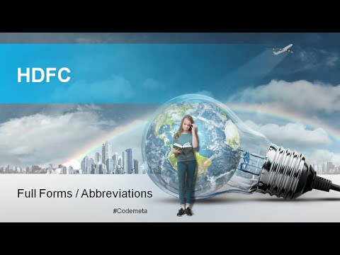 HDFC Full Form | Full Forms OF HDFC With Abbreviations | General Knowledge HDFC GK Questions