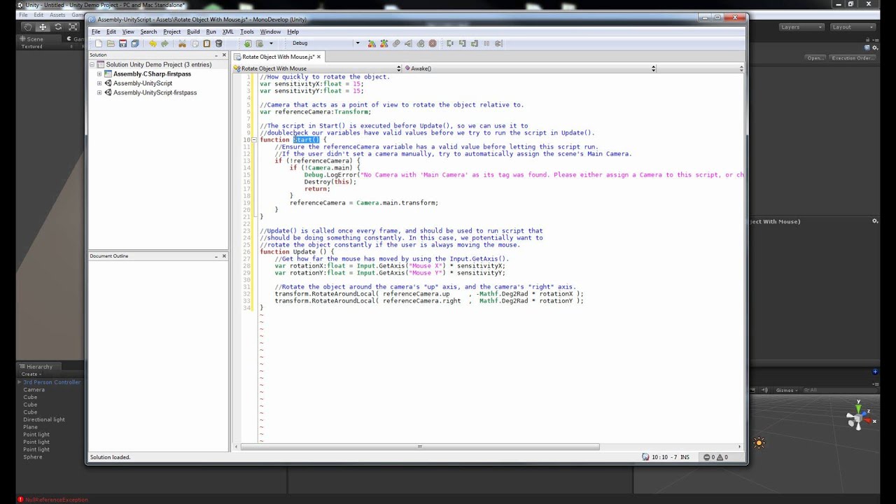Tank Turret move on XAxis by Mouse XAxis - Questions & Answers - Unity Discussions