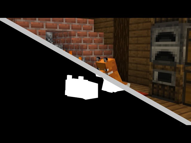 Bad Apple Shaders Minecraft Mod