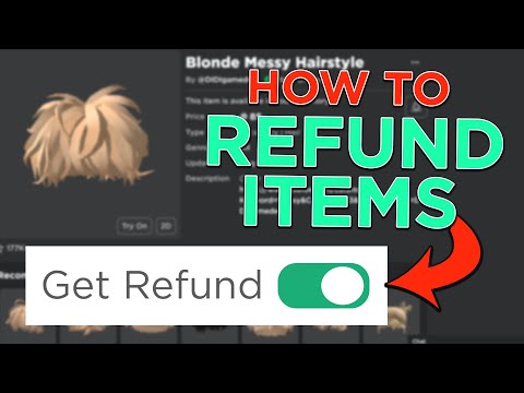 How to REFUND items on ROBLOX To get your ROBUX back! (2025)