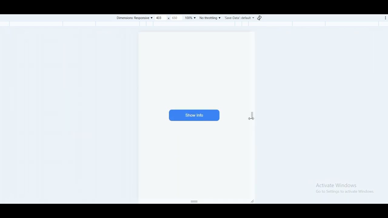 Info Notification UI | HTML CSS JavaScript Component (Responsive)