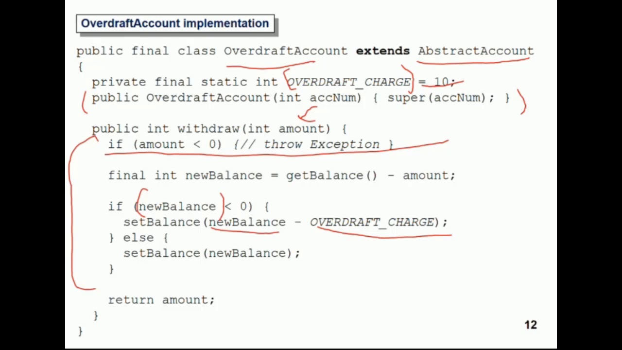 Java interface Bank Account example