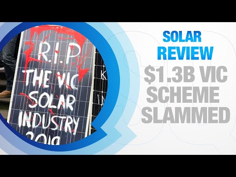 Watchdog Slams Victoria's $1.3B Solar Rebate Scheme