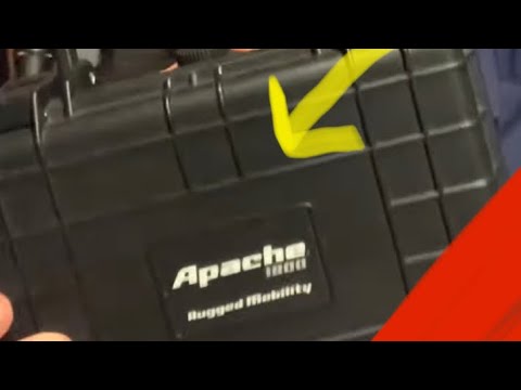 I Love Apache Cases from Harbor Freight