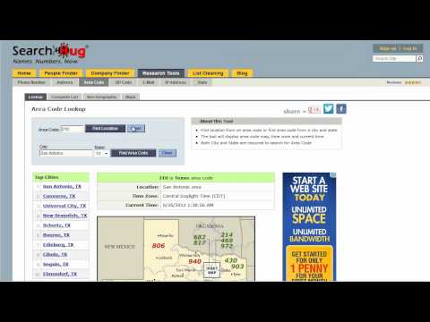 How to Conduct an Area Code Lookup | Lookup Area Codes