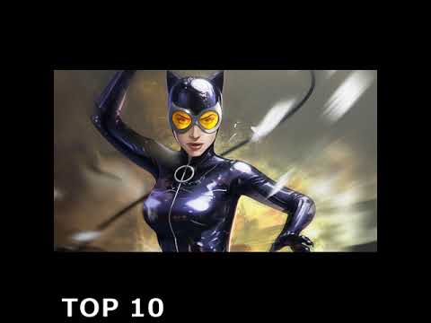 The Top 10 Female Superheroes Of All Time! #girlpower