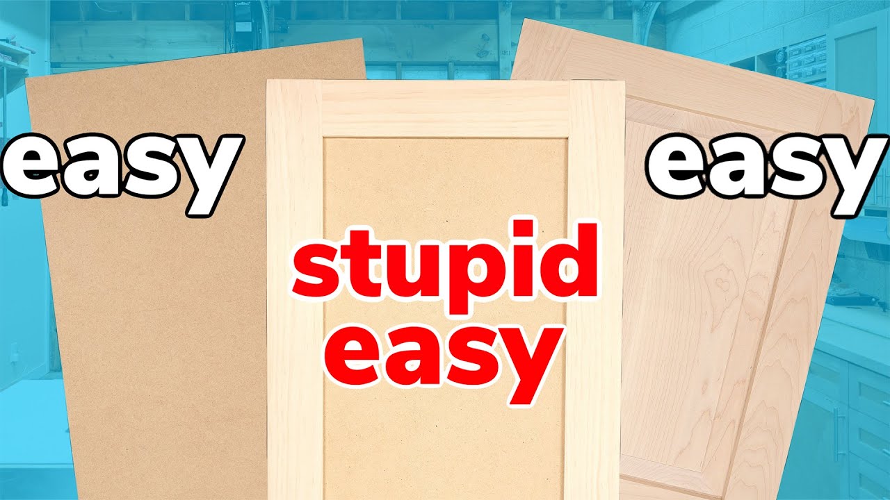 3 DIY Cabinet Doors from Beginner to Expert Level