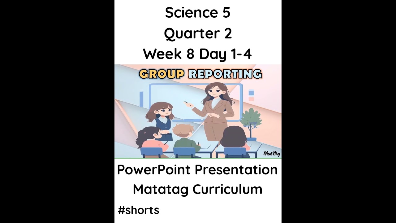 Science 5 Matatag Curriculum PowerPoint Presentation Quarter 2 Week 8 Day1-4 #grade5matatag