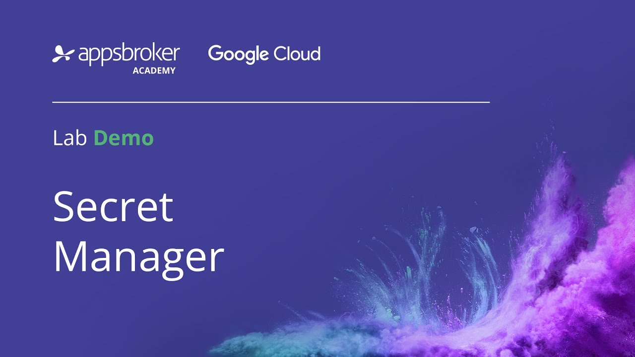 Google Cloud Secret Manager quick introduction