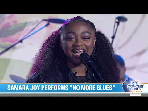 Samara Joy Performs No More Blues On The Today Show