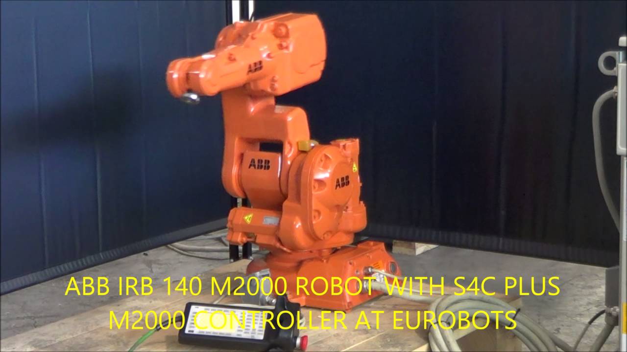 ABB IRB140 M2000 ROBOT WITH S4C PLUS M2000 CONTROLLER AT EUROBOTS