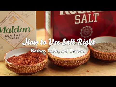 How to Use Salt Right: Kosher, Table, and Beyond