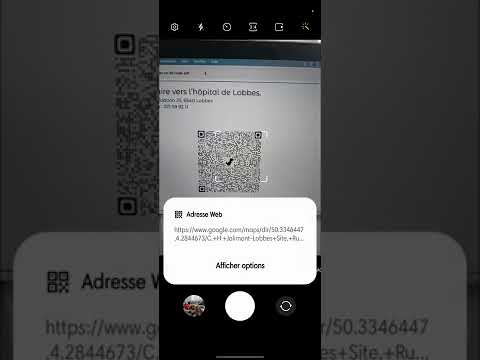 Scan QR Code : Appareil Photo