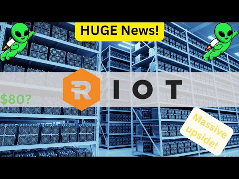 RIOT Platforms ($RIOT) is ready to go PARABOLIC after recent news!