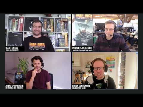Deep Rock Galactic - The Board Game - Q&A session from the creators