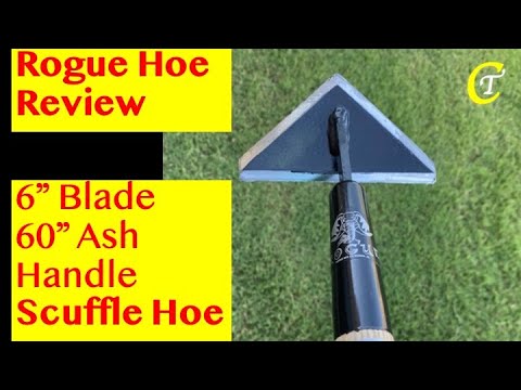 Rogue Hoe 6" scuffle hoe review - Hoe-doggy!