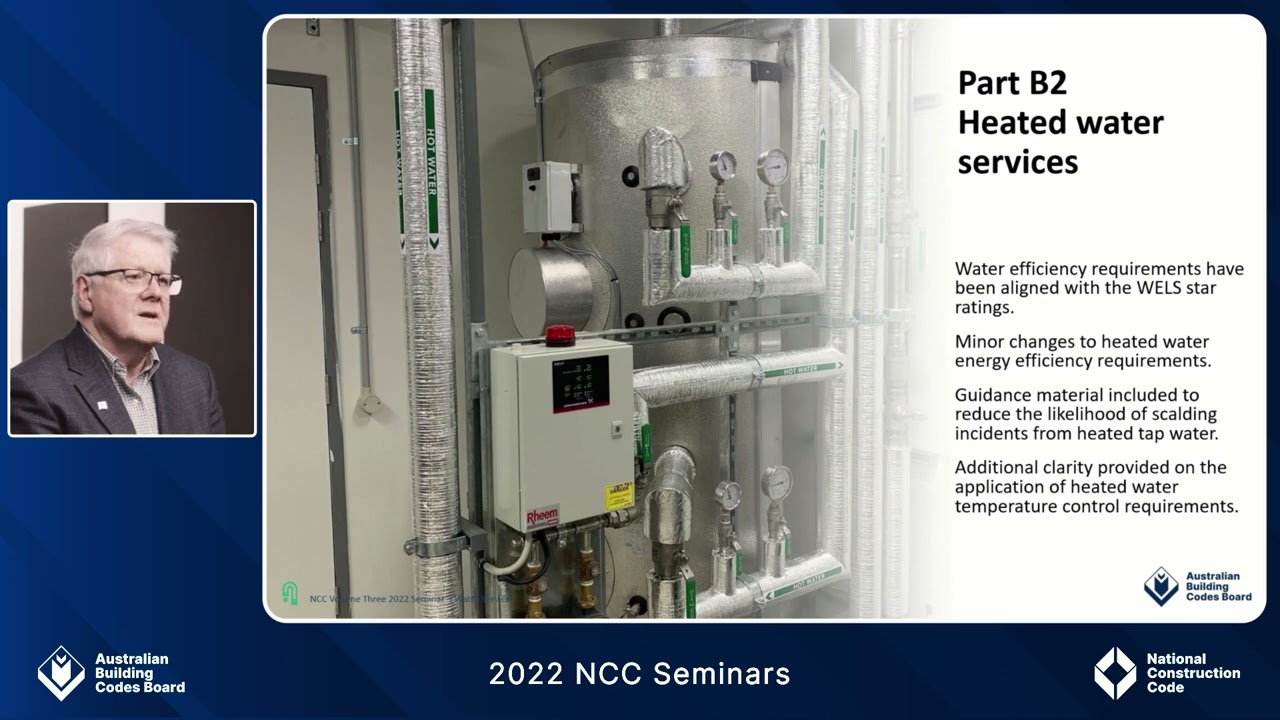 2022 NCC Seminars: Volume Three - Water services