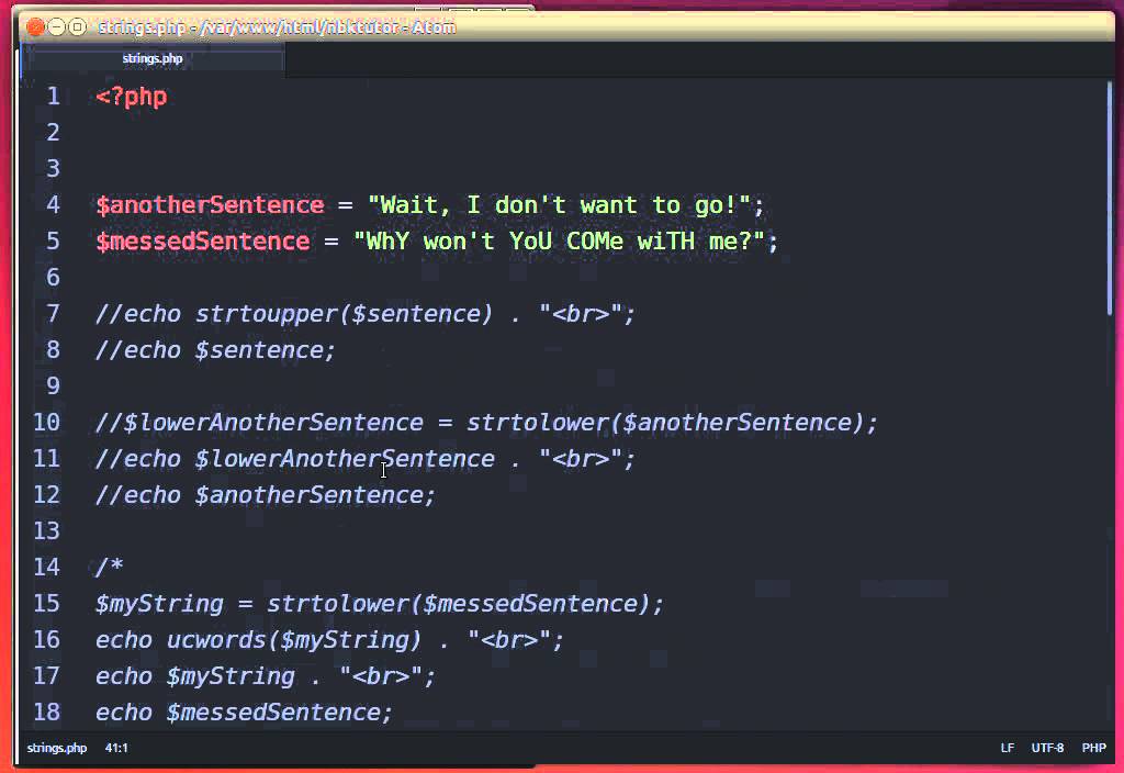 PHP String Functions (Part 3/3)