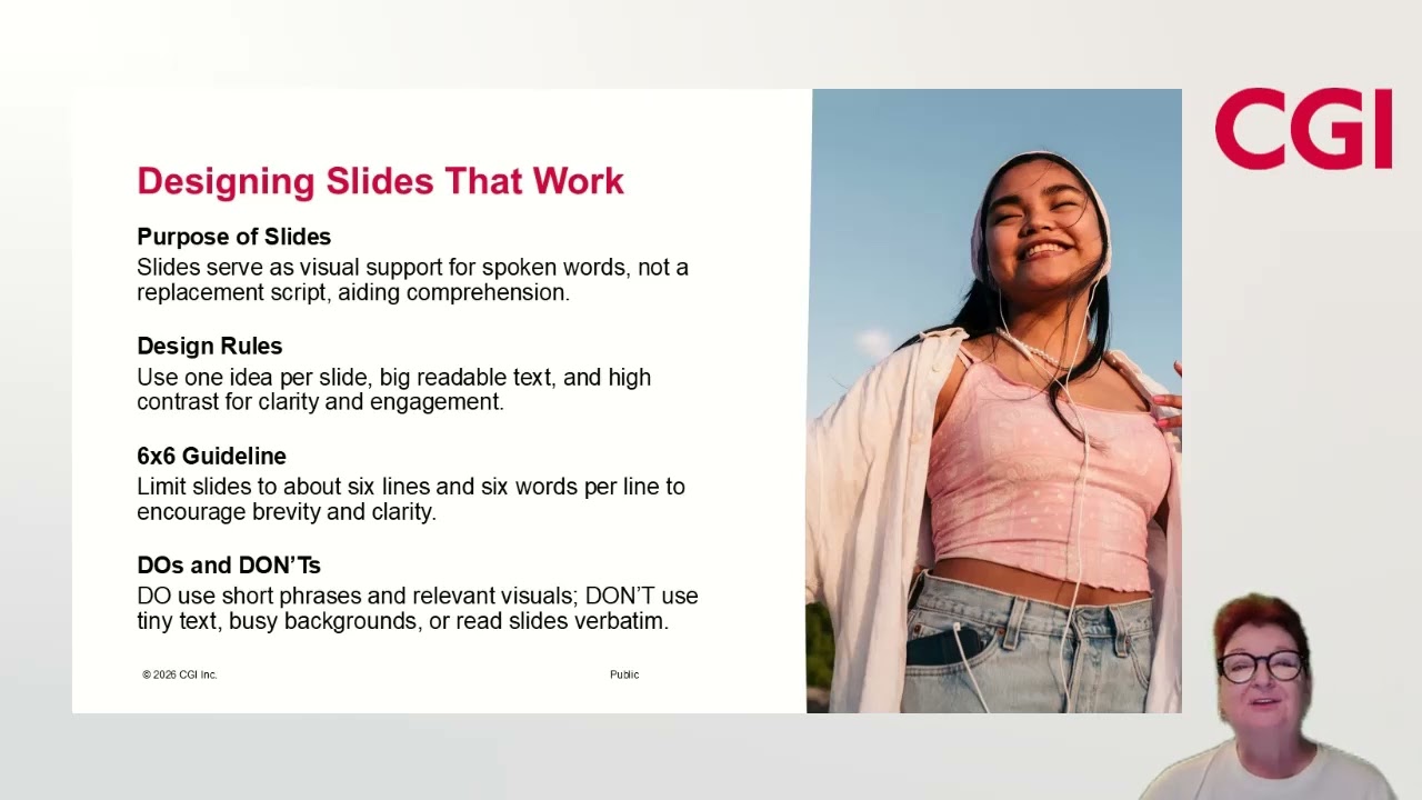 CGI Innovate IT Challenge: Presentation Skills Workshop