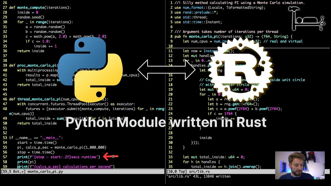 15. Python Module written in Rust - From Python to Rust