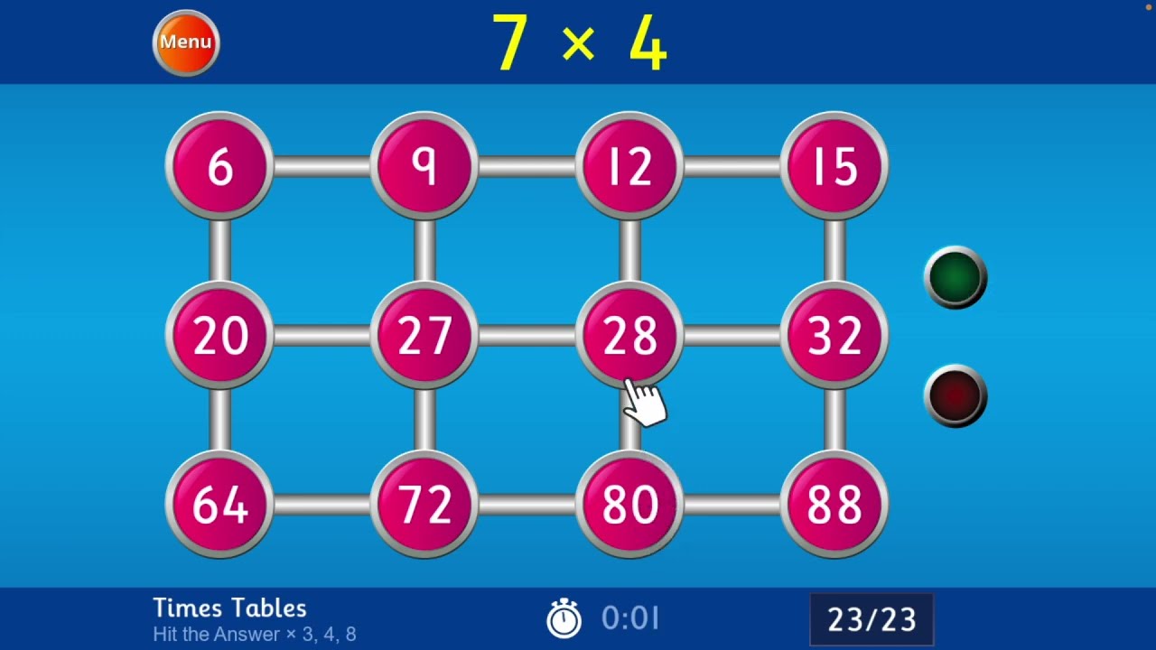Master Maths in a Tap: Hit the Button Maths App Trailer!