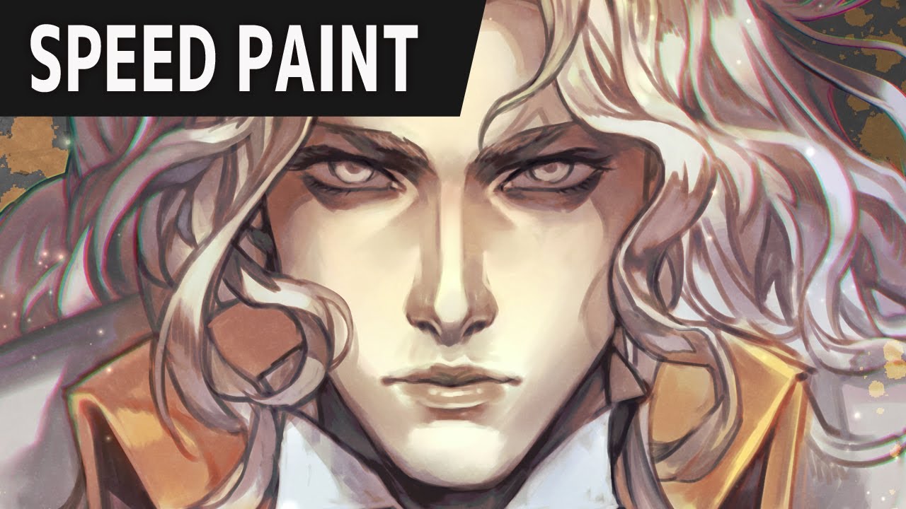 speed paint - alucard castlevania