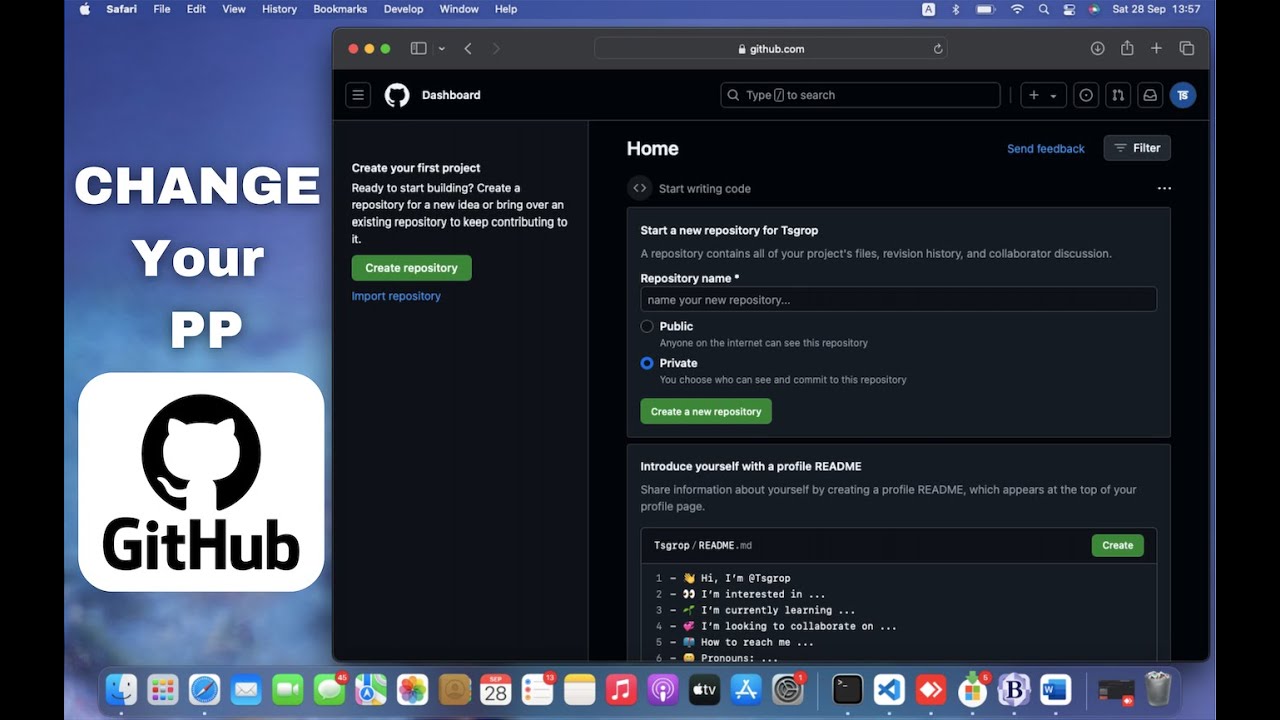 Change and set your Profile Picture on GitHub to looks your profile good & attractive | 2024 update