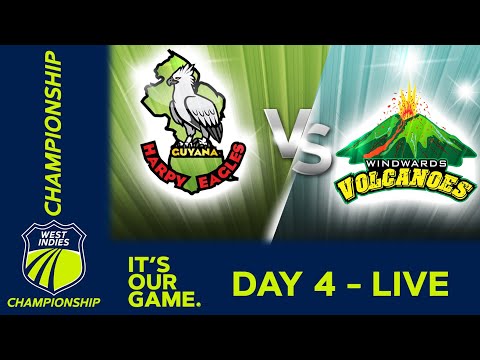 🔴 LIVE Guyana v Windward Islands - Day 4 | West Indies Championship 2024 | Saturday 23rd March