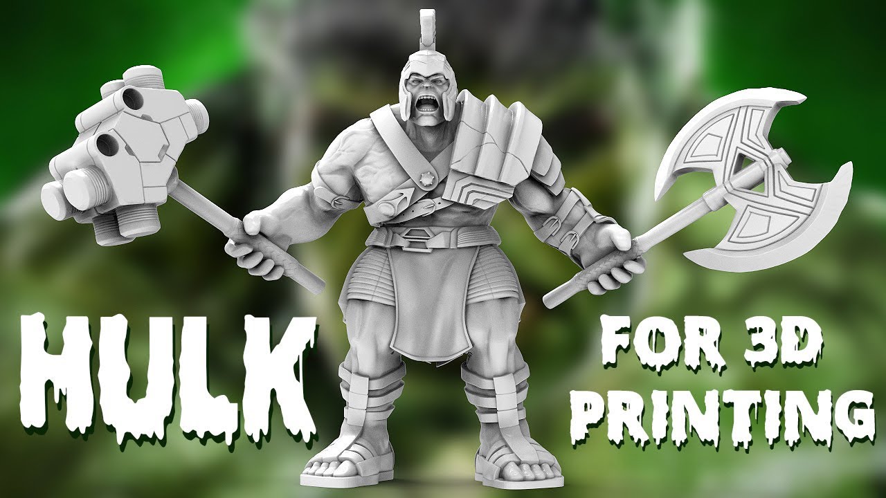 Armored Hulk 3D Model | Assembly by Gambody
