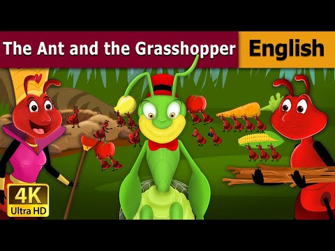 Ant And The Grasshopper in English | Stories for Teenagers | @EnglishFairyTales