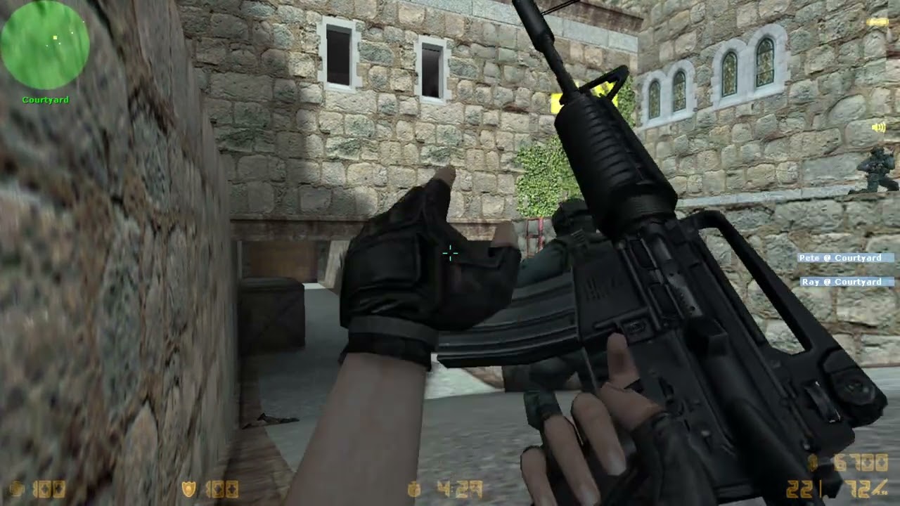 Counter Strike Condition Zero - Cobblestone Mission Easy