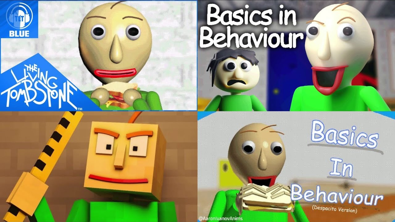 Baldi Basics in Behavior, but it's a mashup of 4 animations
