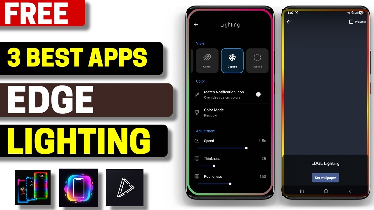 3 Best Free Edge Lighting Apps for Android 2026