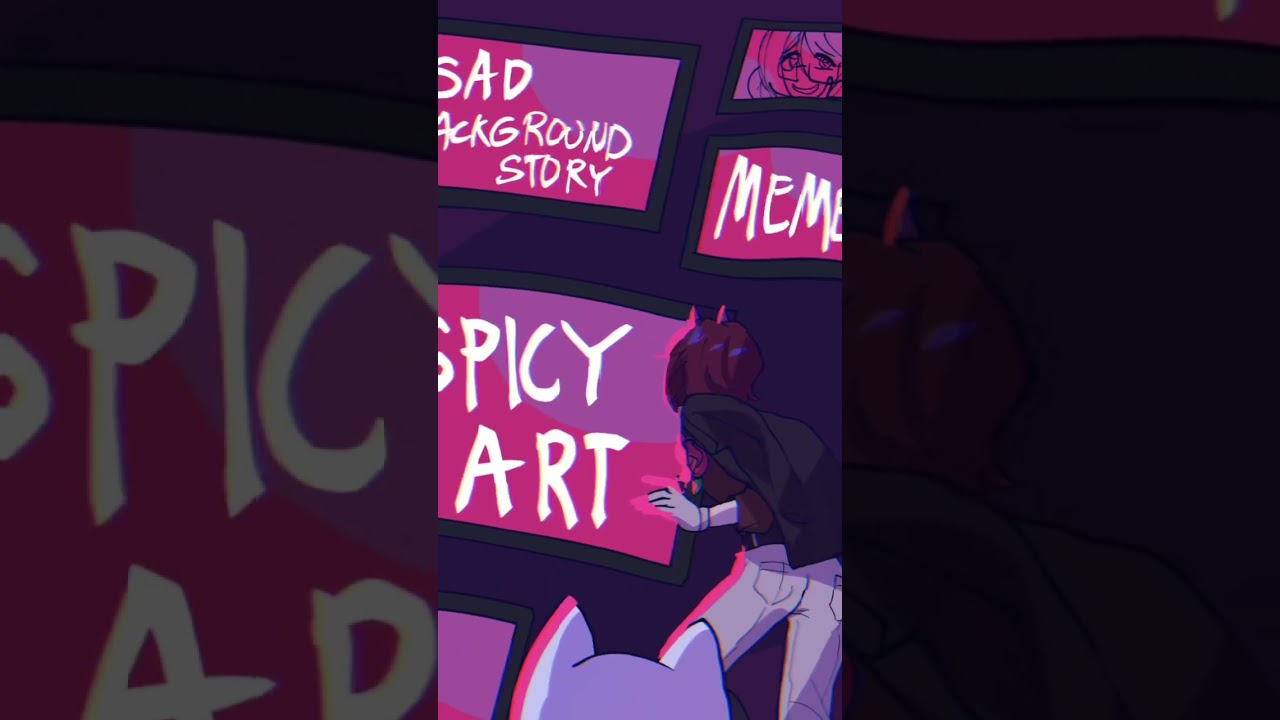 my oc's would probably need therapy atp #art #originalcharacter #digitalart #meme