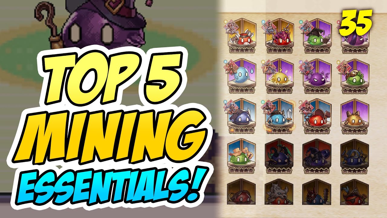 Top 5 Mining Essentials - Beginners Guide | Endless Grades: Pixel Saga